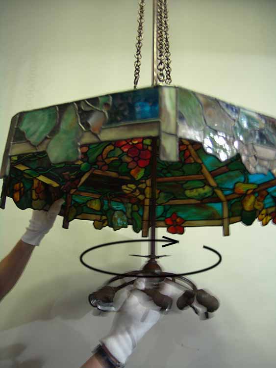 Traditional Tiffany lamp making by Dr. Grotepass-Studios. Designs of ...